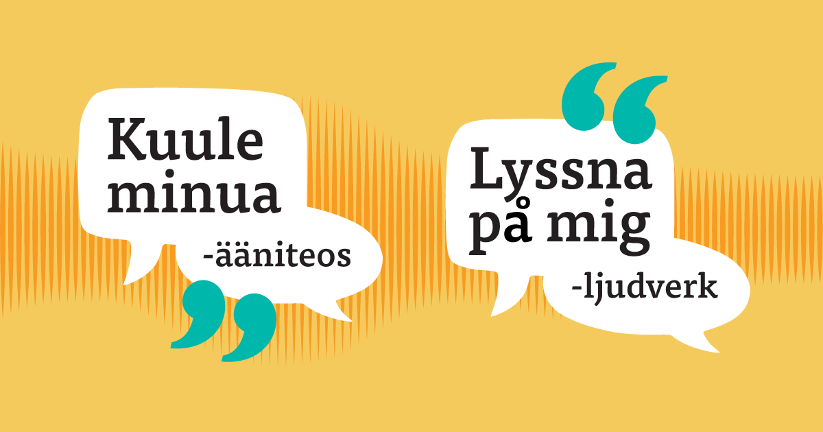 Kuule minua -ääniteos tuo lapsen äänen kuuluviin eri puolilla Suomea ...